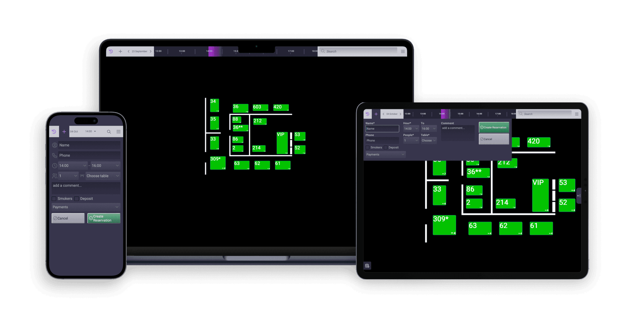 Reservation.Tools - Reservation and Customer Relations App for Restaurants